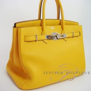 Hermes | Bags | Hermes Birkin 35cm Soleil Heidi Klums Love | Poshmark